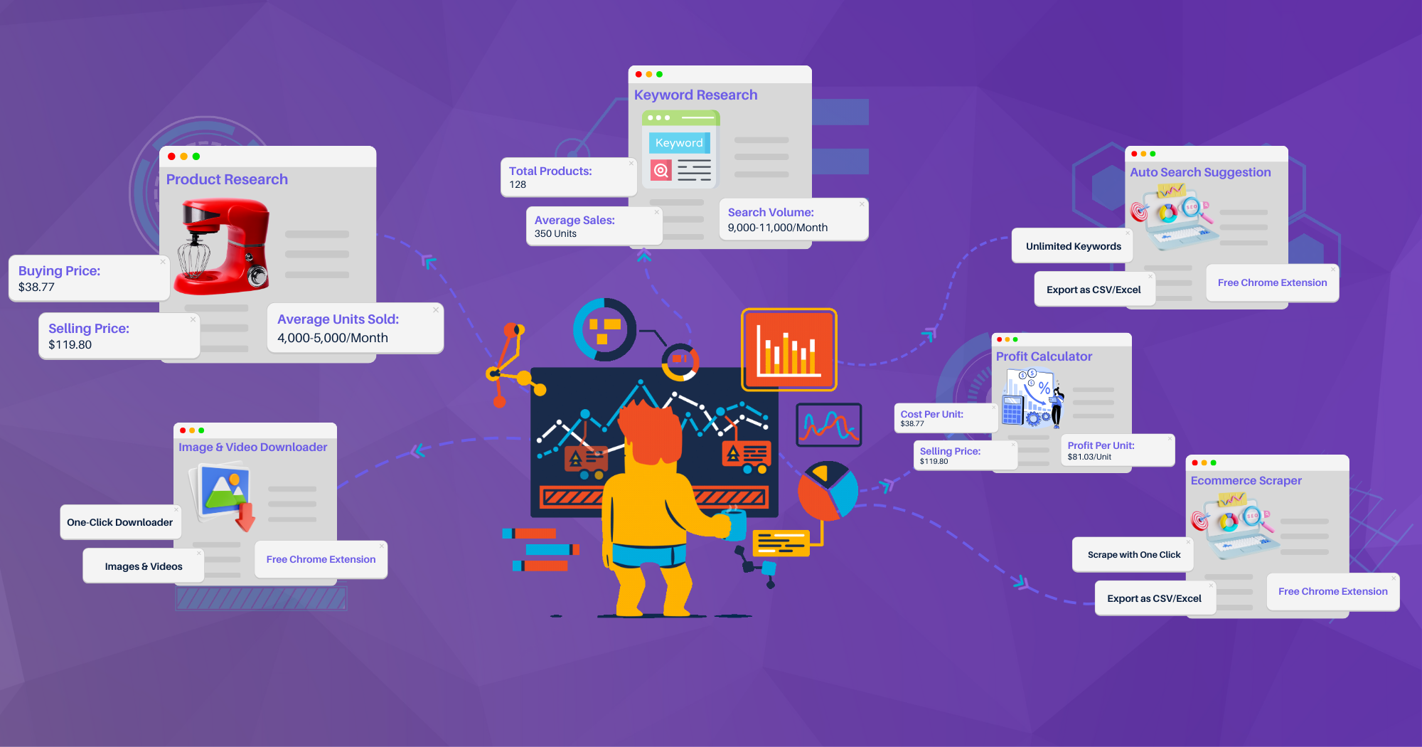 EcomStal: Affordable eCommerce Seller Tools Kit